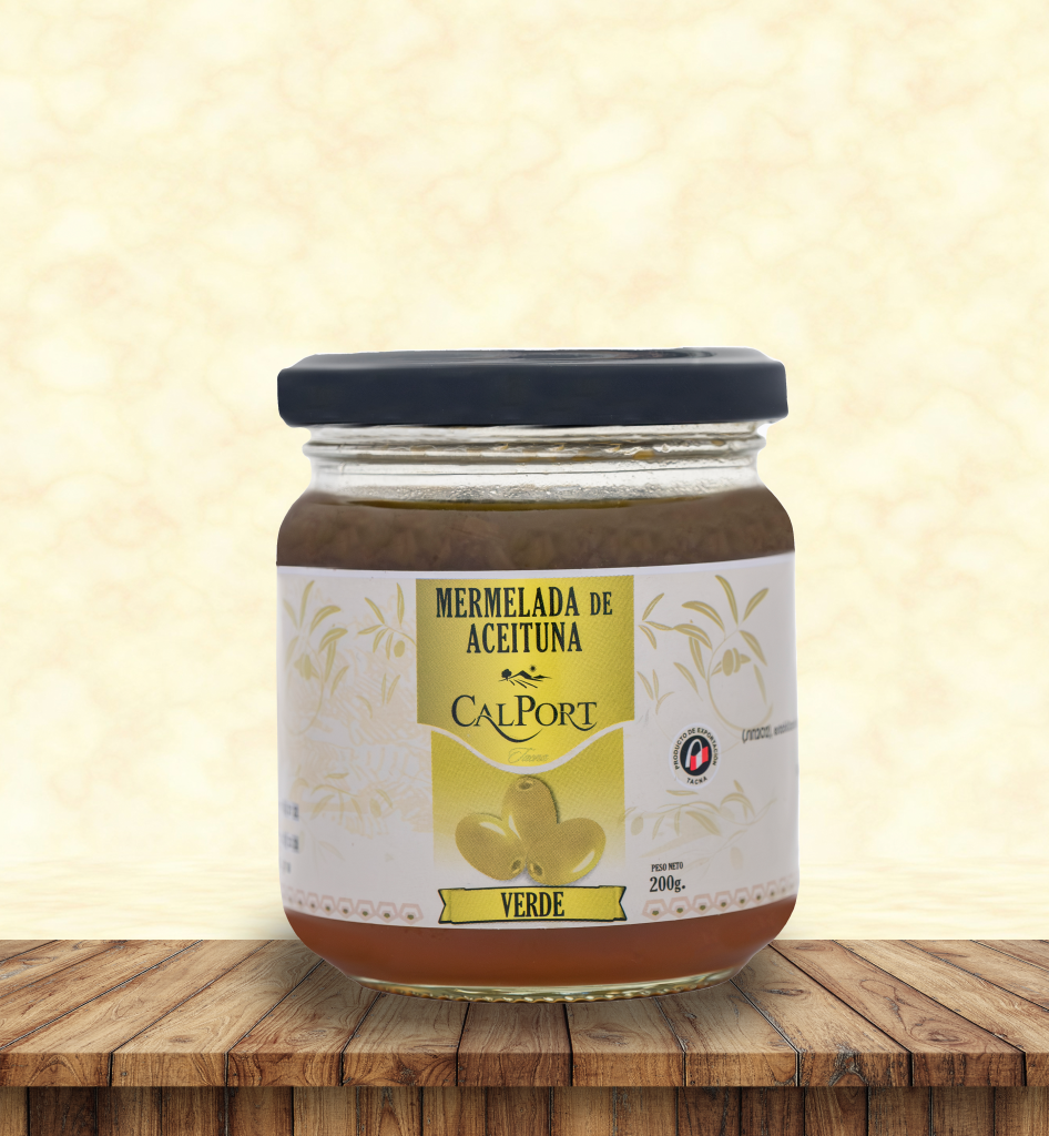 MERMELADA DE ACEITUNA VERDE x190gr. - Agroindustrias Calport